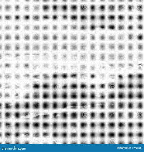 Vector Halftone Pattern Set Of Dots Dotted Texture On White