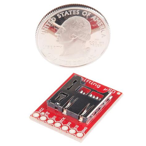 Sparkfun Level Shifting Microsd Breakout Opencircuit