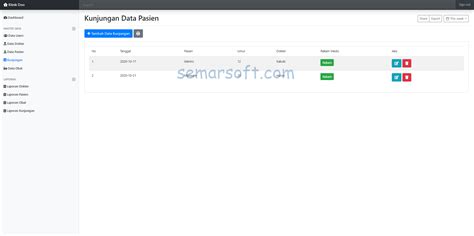 Download Sistem Informasi Klinik Web Codeigniter