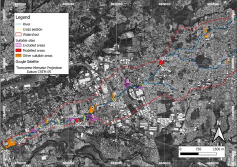 Final Result Of The Suitable Site Selection Highlighting The Areas Download Scientific Diagram