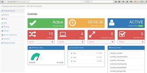large flow detection and mitigation with openflow mininet floodlight