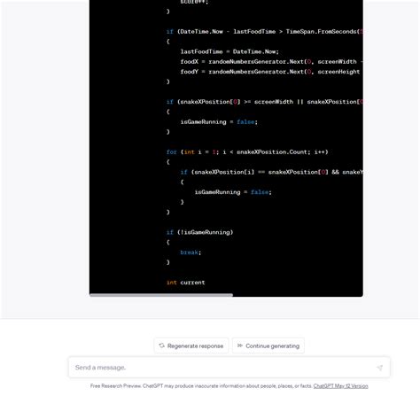 Chatgpt Finally Features A Continue Generating Button For Incomplete