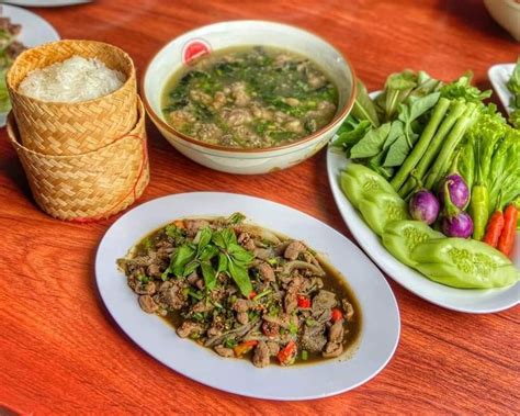 Traditional Laotian Food