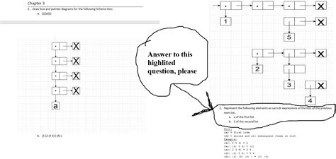 Chapter Draw Box And Pointer Diagrams For The Chegg Com