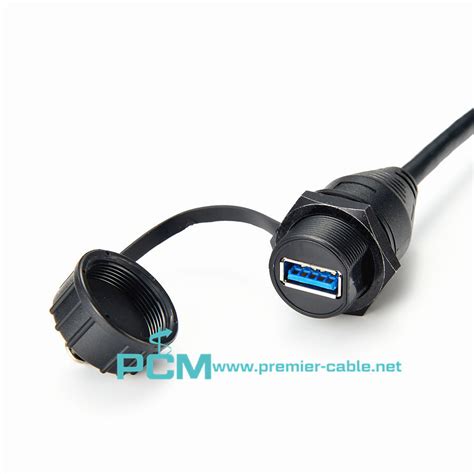 Buy China Wholesale Premier Cable Ip67 Panel Mount Metal A Female Jack