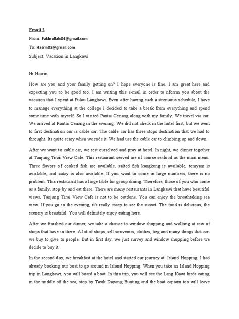 Assignment Email Pdf Restaurants