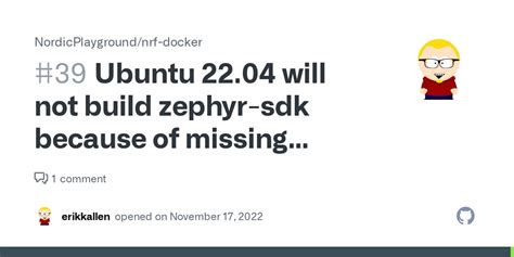 Ubuntu 2204 Will Not Build Zephyr Sdk Because Of Missing Packages