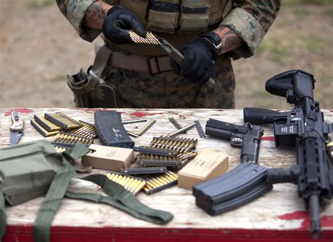 Maintaining Marksmanship Force Recon Marines Fire Away United States