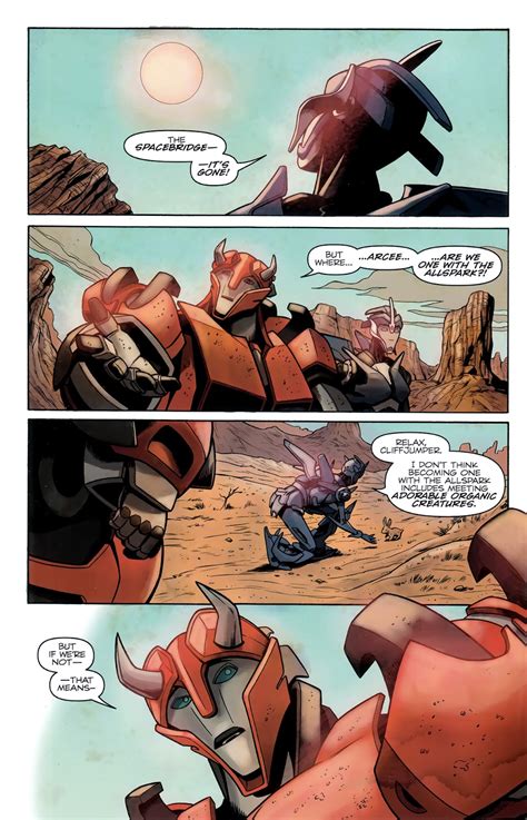 Read Online The Transformers Prime Comic Issue 3