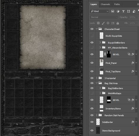 RPG Inventory OpenGameArt Org