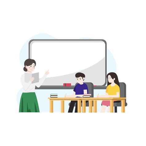 학교 수업 교실 일러스트 Ai 다운로드 Download School Class Classroom Vector 어반브러시