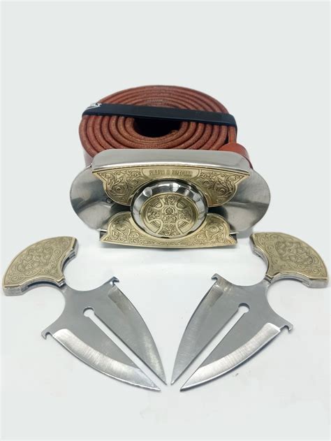 Пряжка-нож «Православие» - серия «Laser Brass» - компания KEEPERBELT