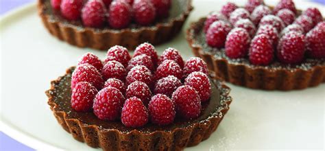 Chocolate Raspberry Tartlets