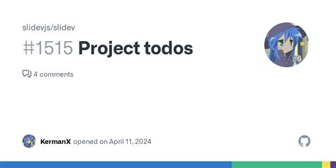project todos · issue 1515 · slidevjs slidev · github