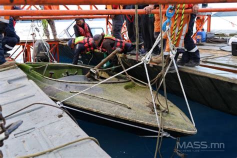 ОБЕГ 2016 онд живсэн катерийг тусгай зориулалтын техник хэрэгсэл ашиглан татан гаргалаа