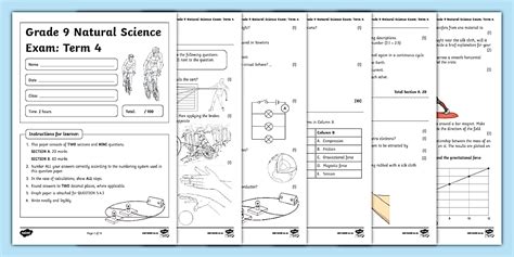 Grade 9 Natural Science Year End Exam Teacher Made