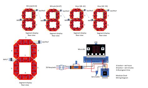 Modular Display Clock Hackster Io