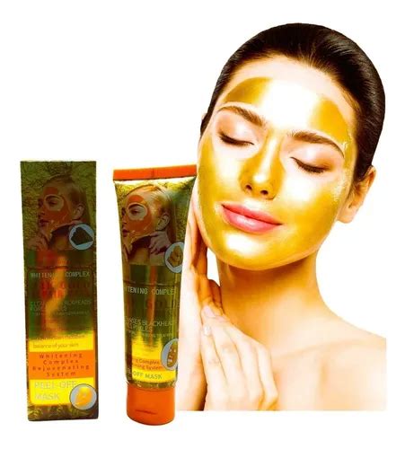 Mascarilla Facial Dorada Blanqueadora Rejuvenecedora 24k Tipo De Piel Mixta Mercadolibre