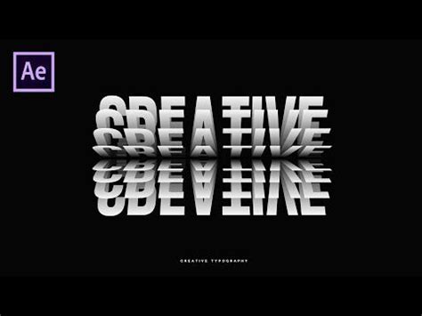 After Effects Tutorial Creative Typography Text Animation In After Effects Artofit