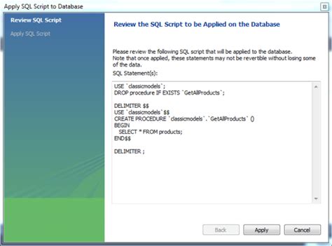 How To Create A Stored Procedure In Mysql