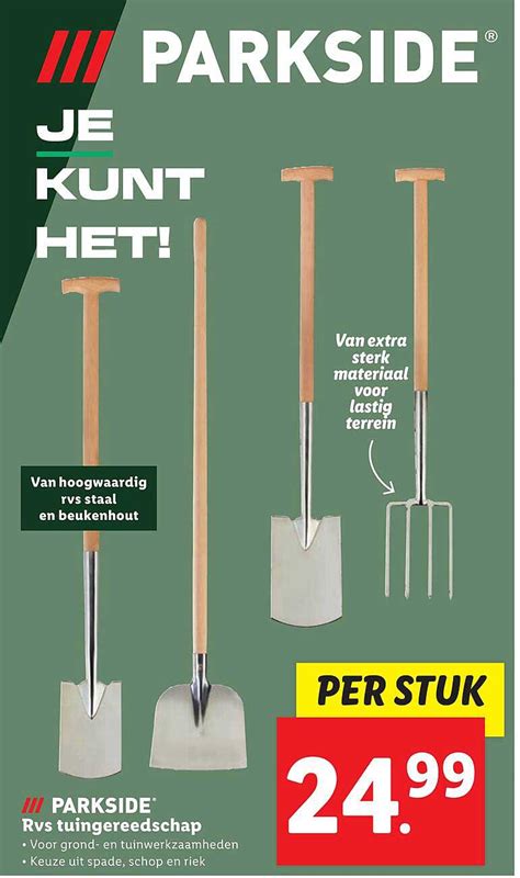 Parkside Rvs Tuingereedschap Aanbieding Bij Lidl 1foldersnl