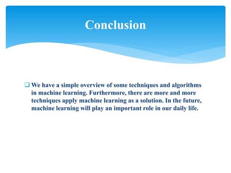 Machine Learning Ppt PPTX