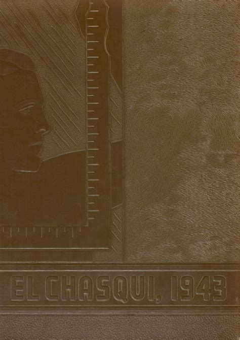 1943 Yearbook From Chino High School From Chino California For Sale