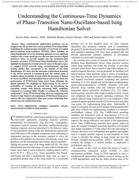 pdf understanding the continuous time dynamics of phase transition