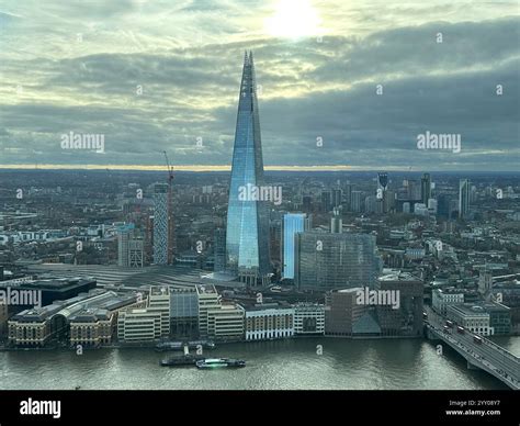 View Of The Shard From Sky Garden Londons Highest Public Graden In