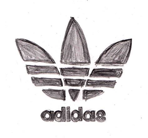 How To Draw The Adidas Logo Step By Step
