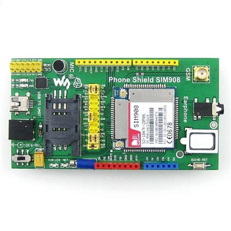 Phone Shield GSM GPRS GPS Module For Arduino STM Quad Band