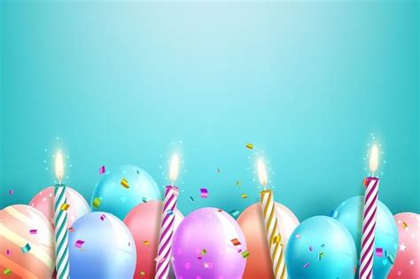 Шаблон для открытки с днем рождения с местом для текста Премиум векторы