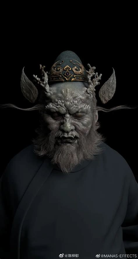 我和末那众合manas Effects 合作的《罗刹海市》之特化角色鹤机，终于和大家见面啦！ 我小时候喜欢看西游记，常常被银幕上这种亦人亦兽