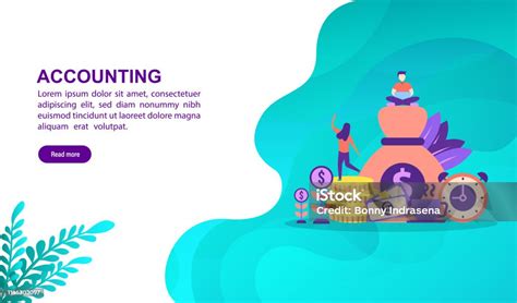 문자를 가진 회계 그림 개념입니다 배너 프레젠테이션 소셜 미디어 포스터 광고 및 프로 모션에 대 한 템플릿 개념에 대한 스톡