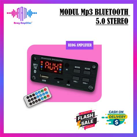 Mp V Bluetooth Module Equipped With X Watt Amplifier Shopee Malaysia
