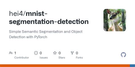 GitHub Hei Mnist Segmentation Detection Simple Semantic