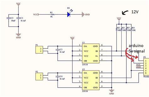 using l9110 or hg7881 with external power supply general
