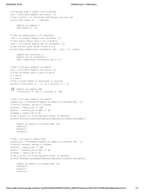 atividades python pdf