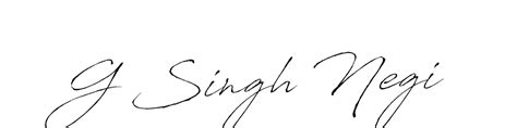 99 G Singh Negi Name Signature Style Ideas Unique E Sign