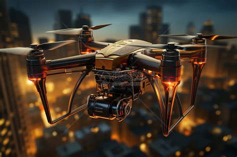 无人机在空中运送包裹高清图片下载 正版图片600519906 摄图网