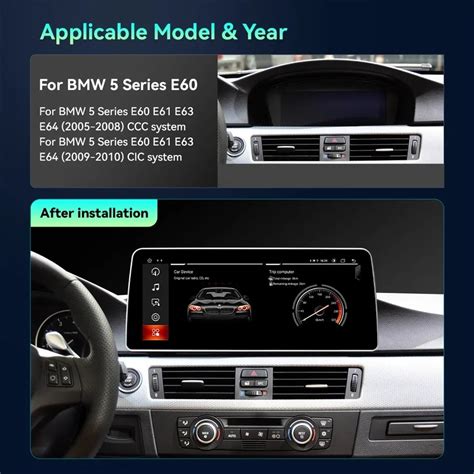 Navigáció Bmw Series 5 E60 E61 Ccc Cic 2004 2010 Navigps Képernyő 12