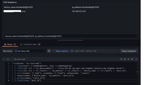 Grafana Table And Influx Data Explorer Not Showing The Same Format