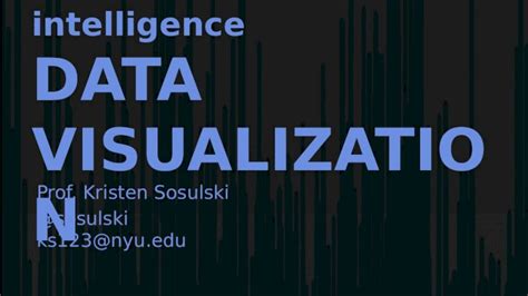 Pptx The Future Of Business Intelligence Data Visualization