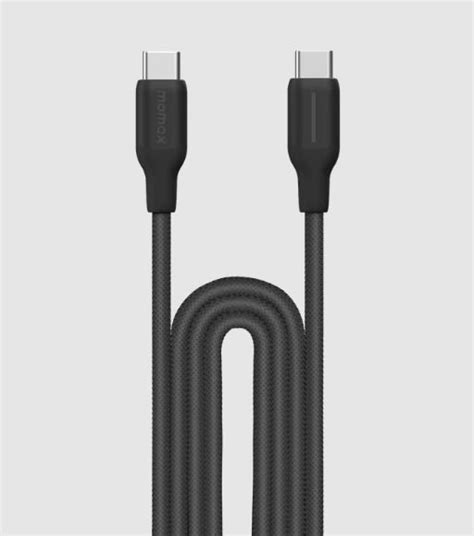 Momax Usb C Cable Fast Charging Cable 2mtr 100w Usb C Braided Cable Dc25