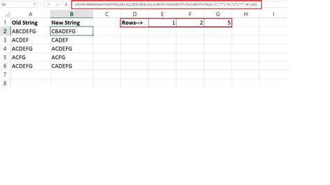Excel Swap 2 Characters In Strings Stack Overflow