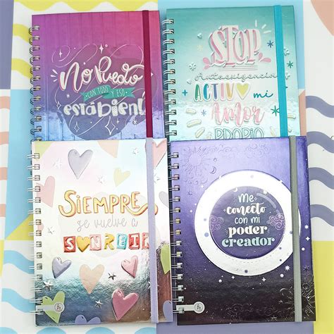 Cuaderno 15x21cm Holograficos Wopp Deco