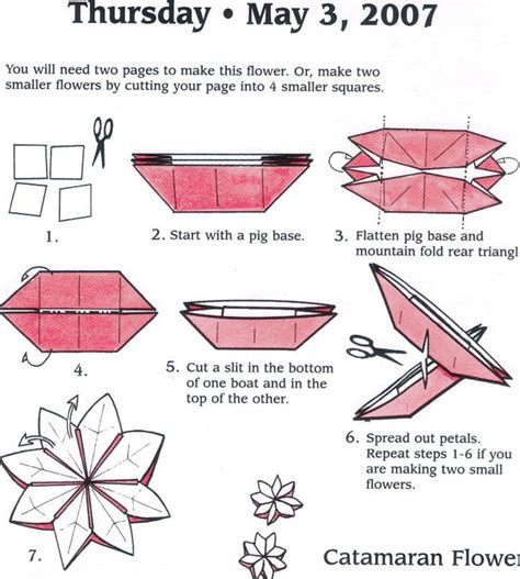 How To Fold A Paper Into Six Squares