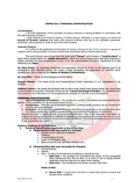 Amici Red Notes Volume 2 Forensic Science Criminalistics Pdf