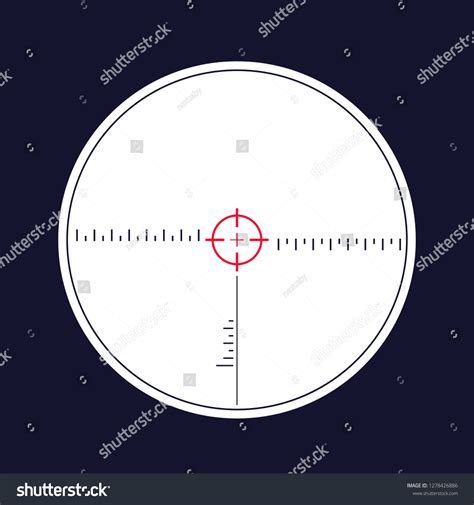 Crosshair Sniper Rifle Vector Stock Vector Royalty Free Shutterstock