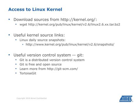 Ppt At91sam Linux Introduction Powerpoint Presentation Free Download